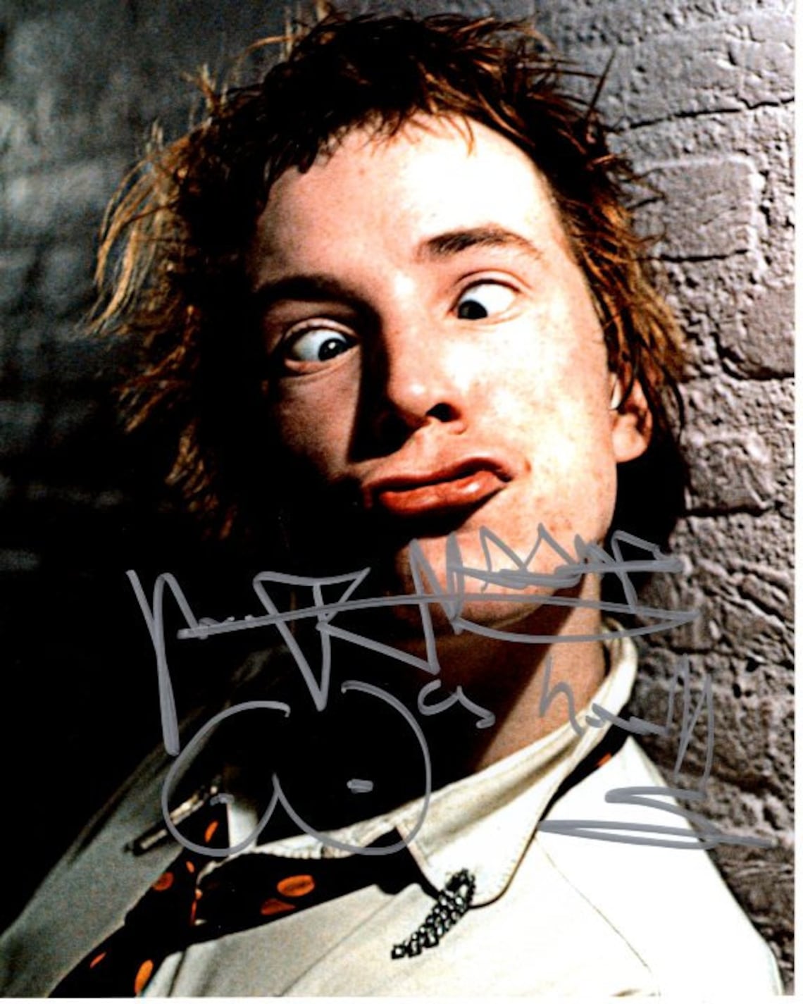John Johnny Rotten Lydon Signed Autographed 8x10 Photo Sex Pistols - Etsy