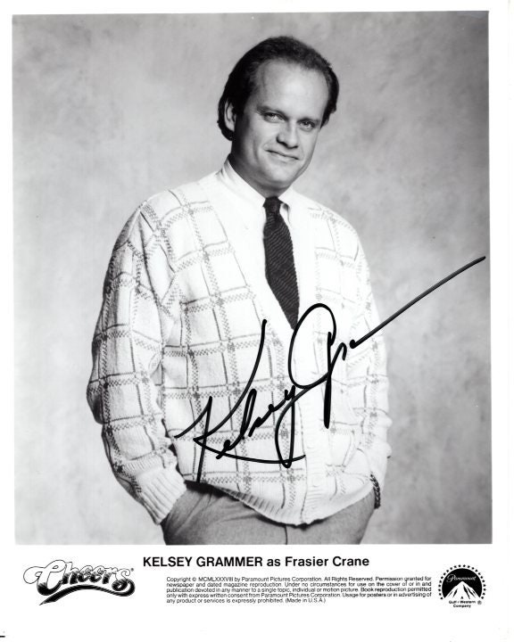Kelsey Grammer Signed Autographed 8x10 Cheers Frasier Crane Press Photo ...