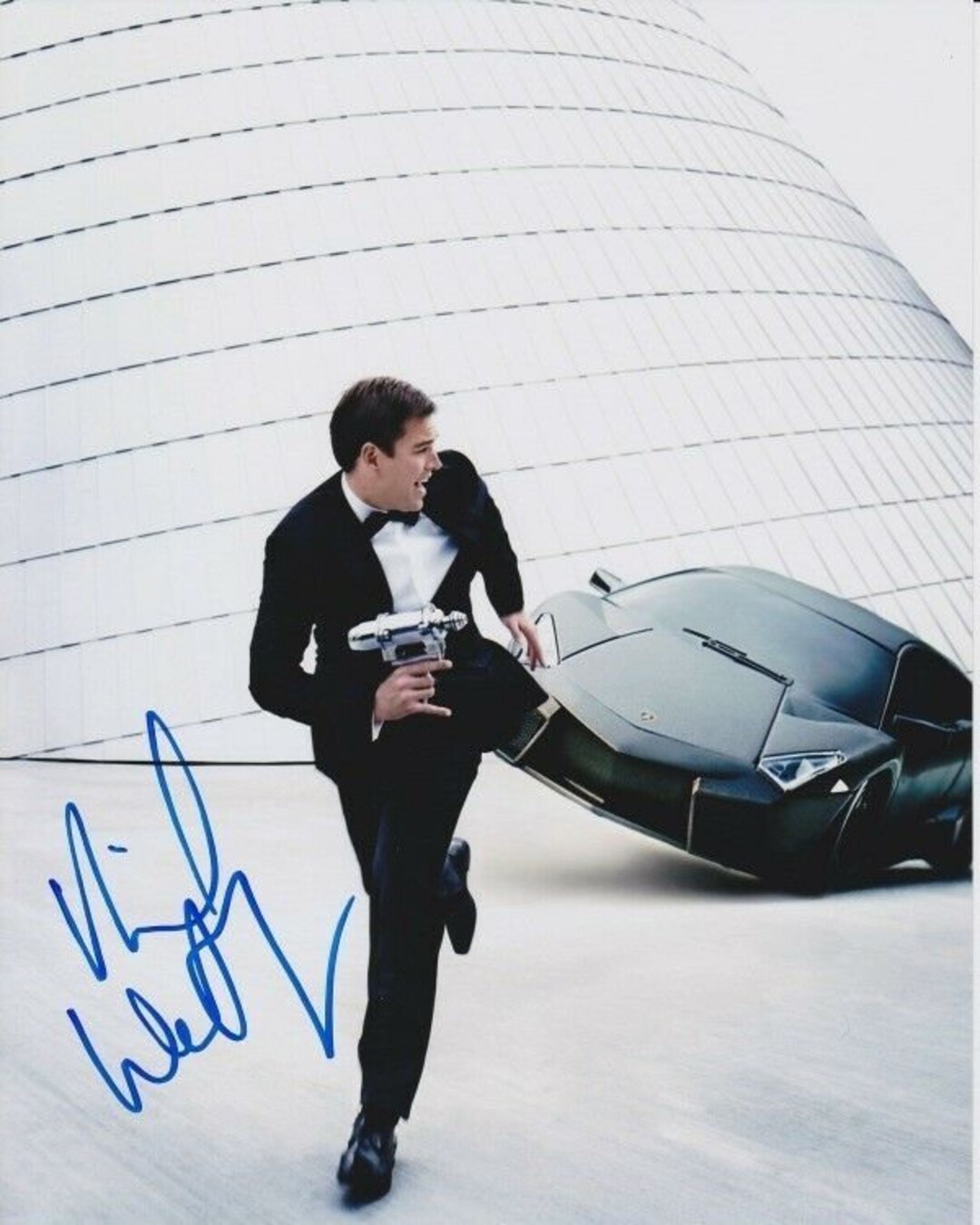 Michael Weatherly Signed Autographed 8x10 James Bond 007 Photo Shoot ...