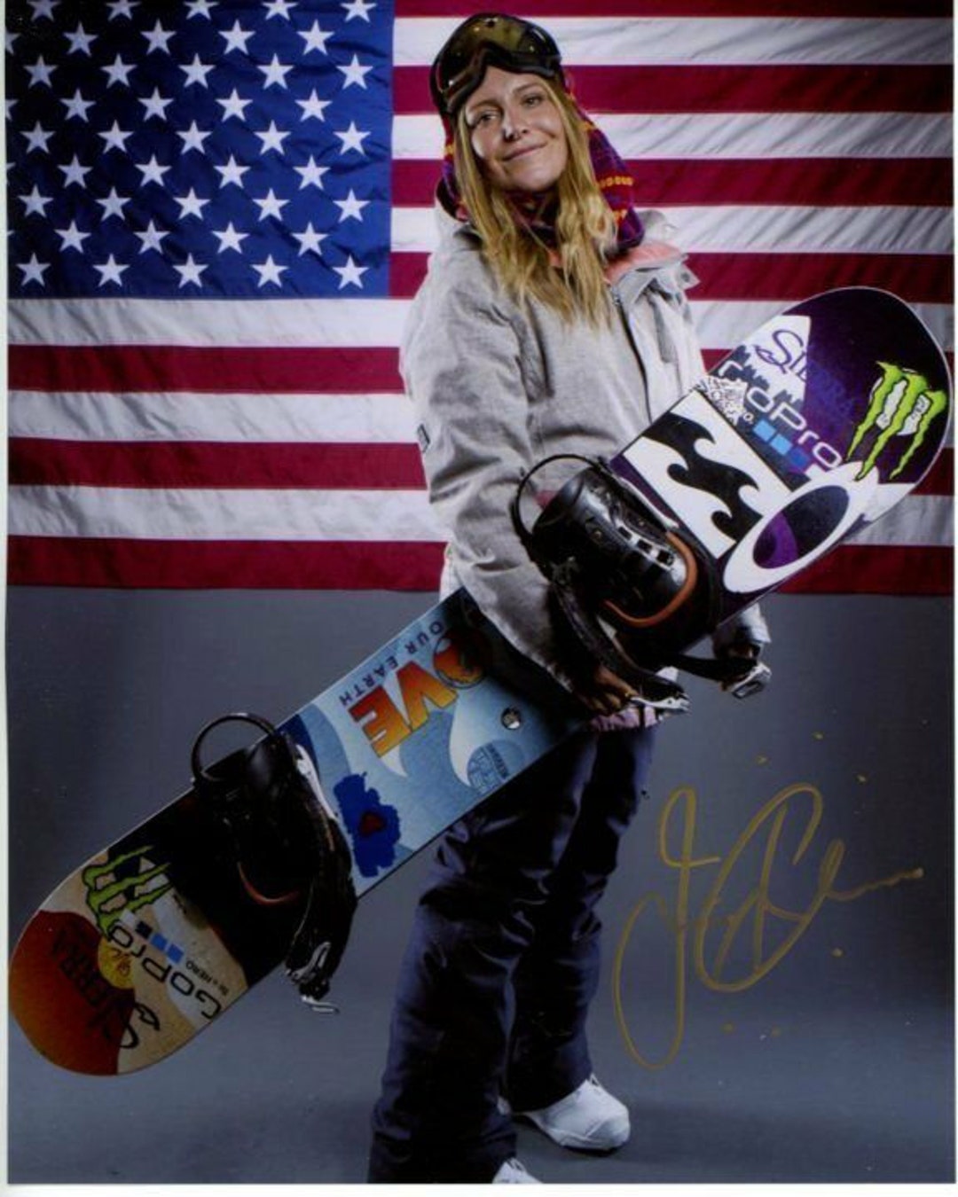 Jamie Anderson Signed Autographed 8x10 Olympic Snowboarder Photo - Etsy