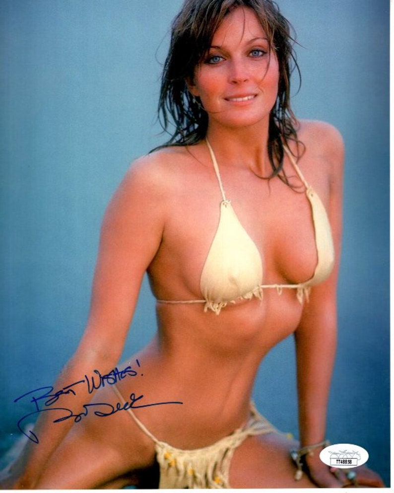 Bo Derek Signed Sexy Bikini 8x10 Photo Jsa Etsy