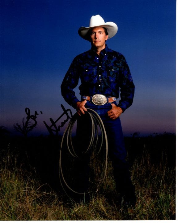 George Strait Signed Autographed 8x10 Photo - Etsy