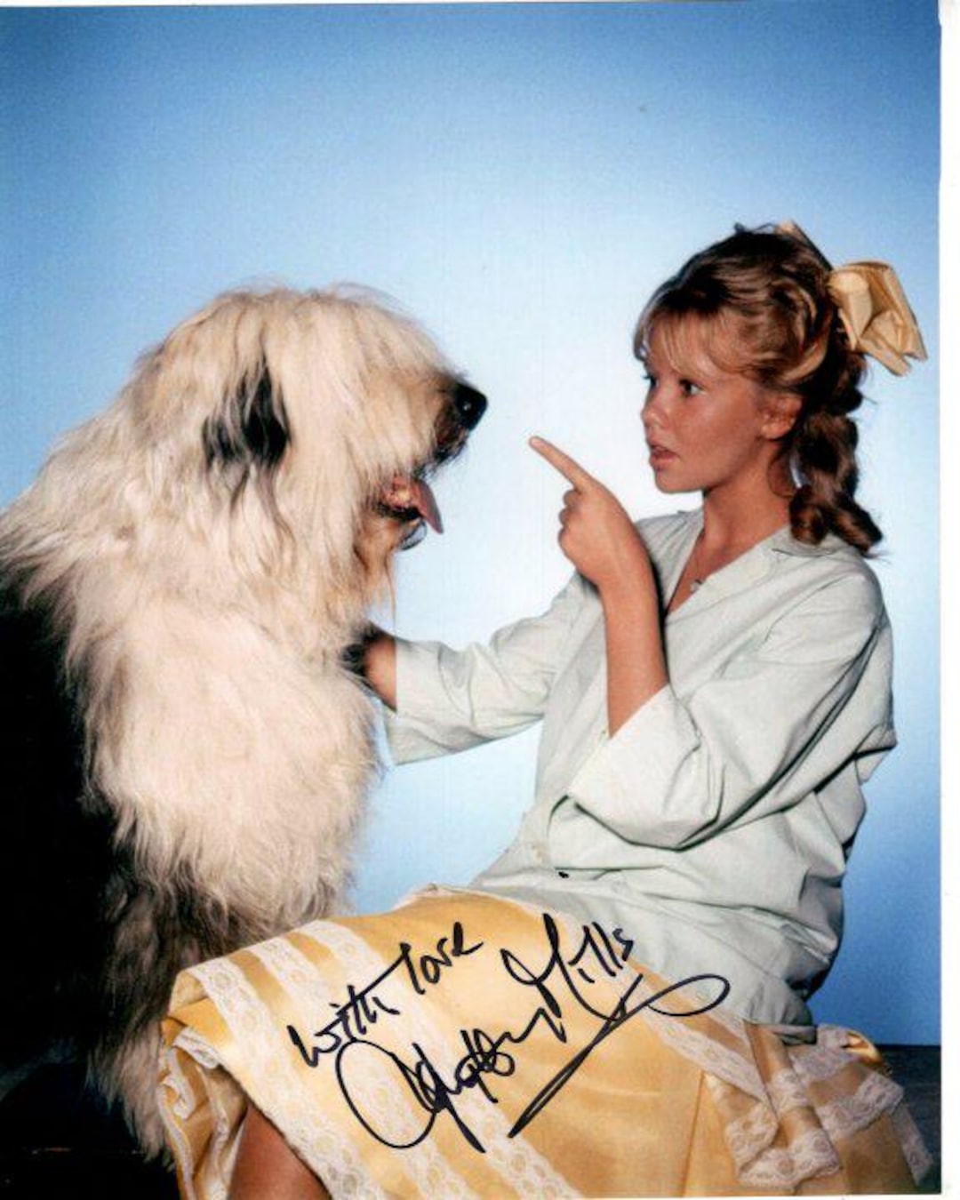 Hayley Mills Signed Autographed 8x10 Disney Summer Magic Nancy Carey ...
