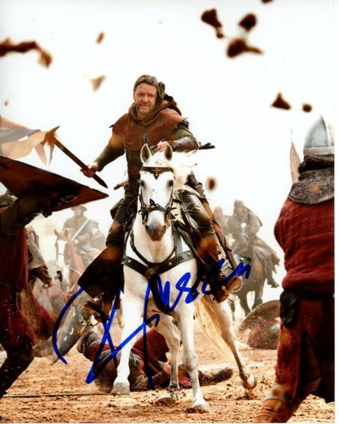 Russell Crowe Signed Autographed 8x10 Robin Hood Photo - Etsy