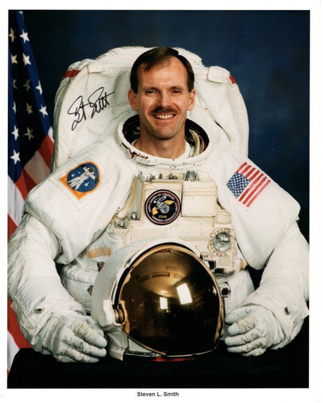 Steven L. Smith Signed Autographed 8x10 NASA Astronaut Litho Photo - Etsy