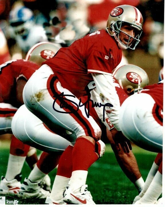 Steve Young Signed Autographed 8x10 Nfl San Francisco 49ers Photo - Etsy