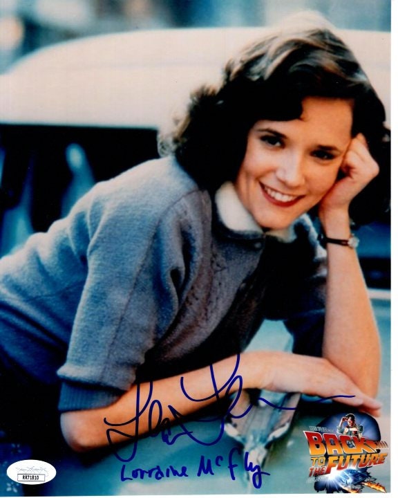 Lea Thompson Signed Autographed 8x10 Back to the Future Lorraine Baines ...