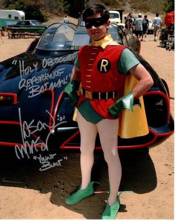 Jason Marsden Signed 8x10 Batman & Robin Young Burt Photo - Etsy