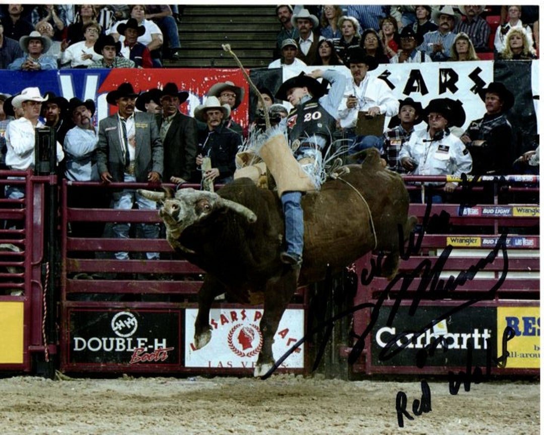 Ty Murray Signed Autographed 8x10 PBR Bull Riding Photo - Etsy
