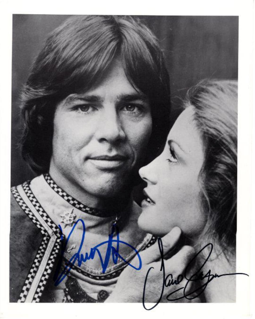 Jane Seymour and Richard Hatch Signed Autographed 8x10 Battlestar Galactica Photo - Etsy