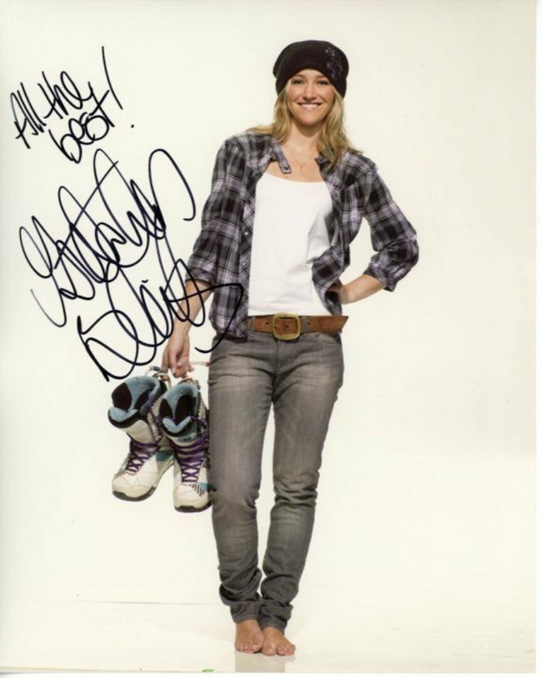 Gretchen Bleiler Signed Autographed 8x10 Photo Olympic Snowboarder - Etsy