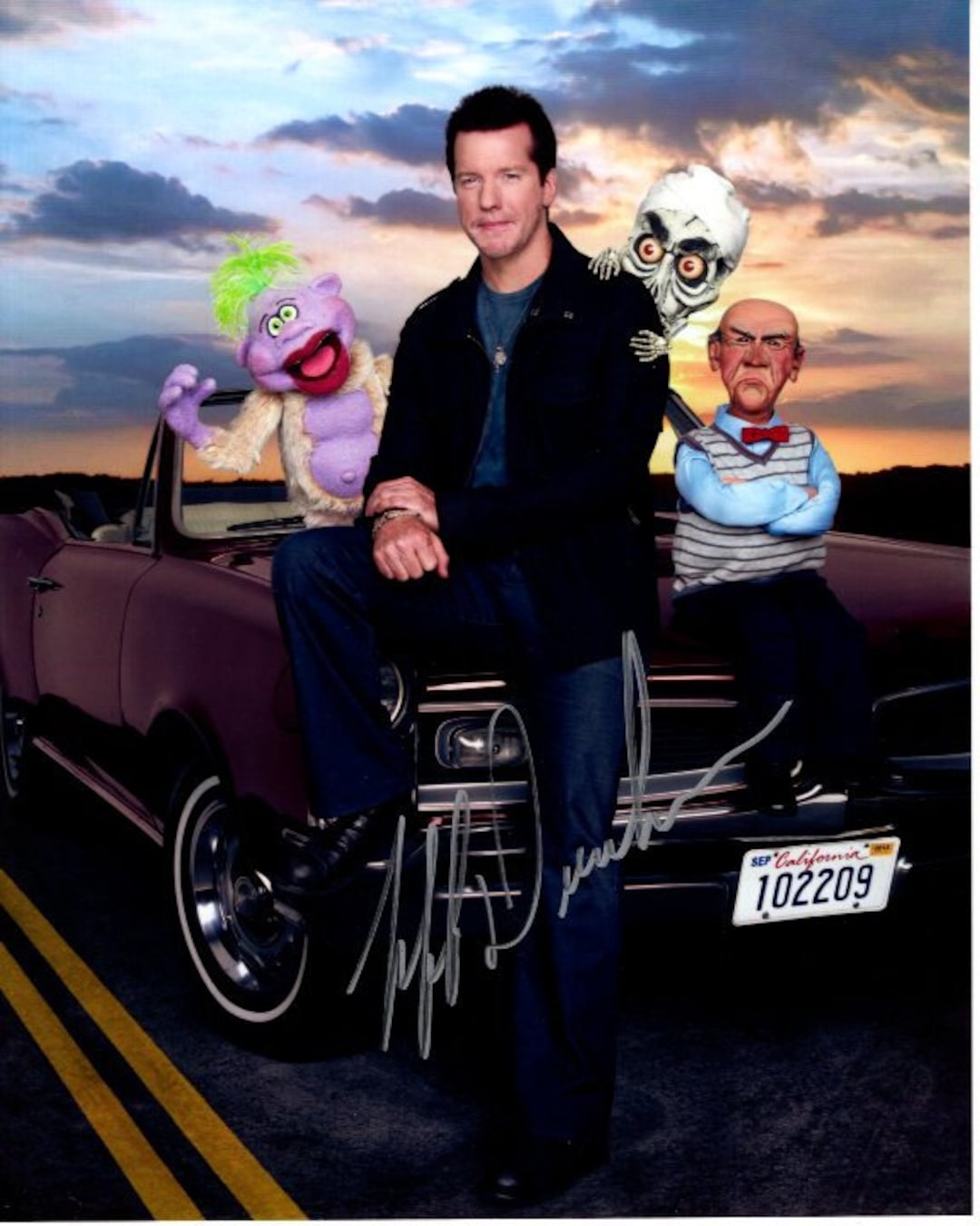 Jeff Dunham Signed Autographed 8x10 Ventriloquist Photo - Etsy
