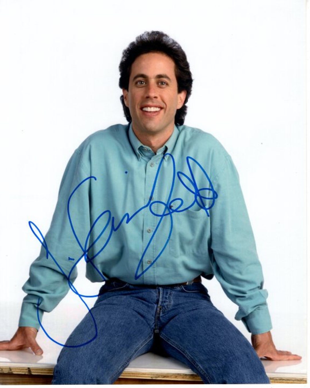 Jerry Seinfeld Signed Autographed 8x10 Photo - Etsy