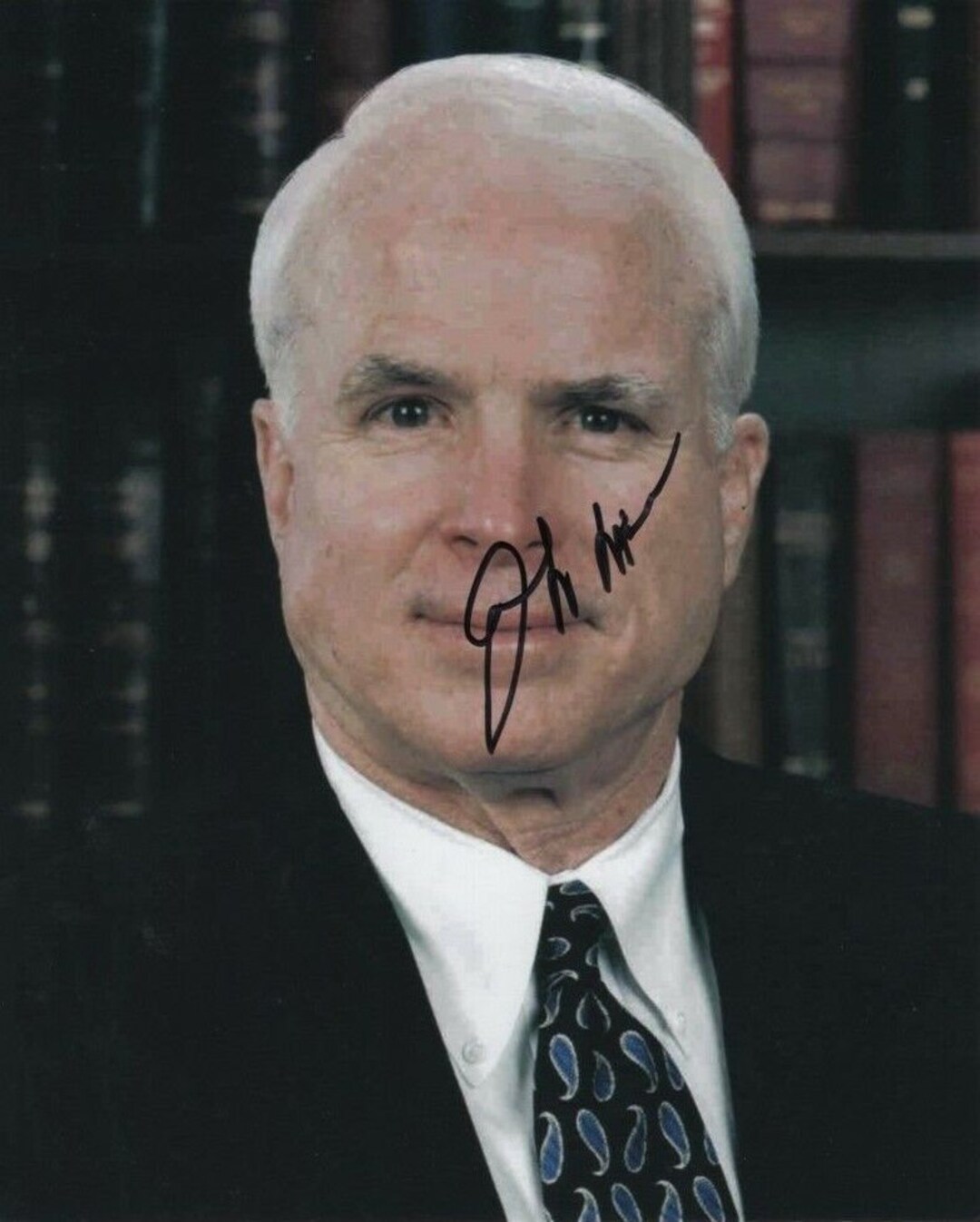 John Mccain Signed Autographed 8x10 Photo - Etsy