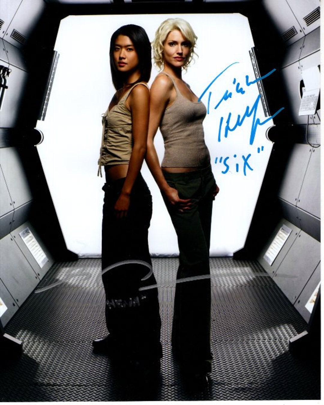 Grace Park and Tricia Helfer Signed Autographed 8x10 Photo - Etsy
