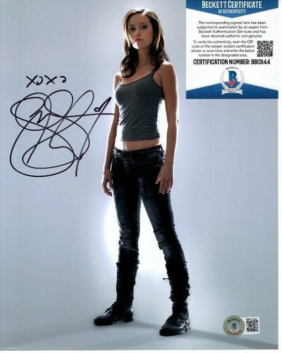 Summer Glau Signed 8x10 Terminator Cameron Phillips Photo | Etsy