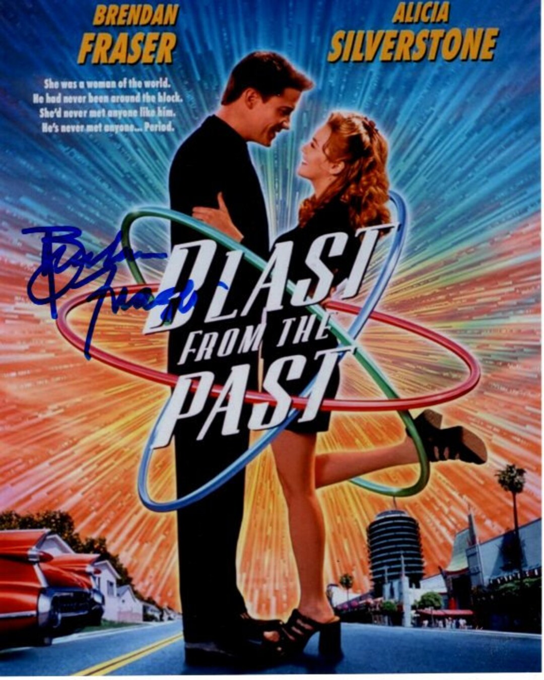 Brendan Fraser Signed Autographed 8x10 Blast From the Past Adam Photo ...