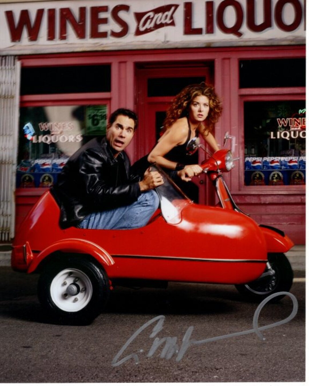 Eric Mccormack Signed Autographed 8x10 Will & Grace W/ Debra Messing ...