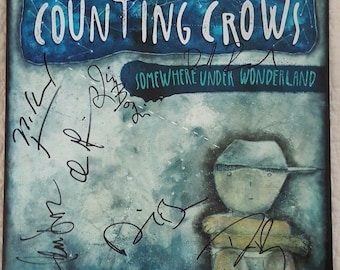 Counting Crows FULL BAND Signed Autographed August & Everything After ...