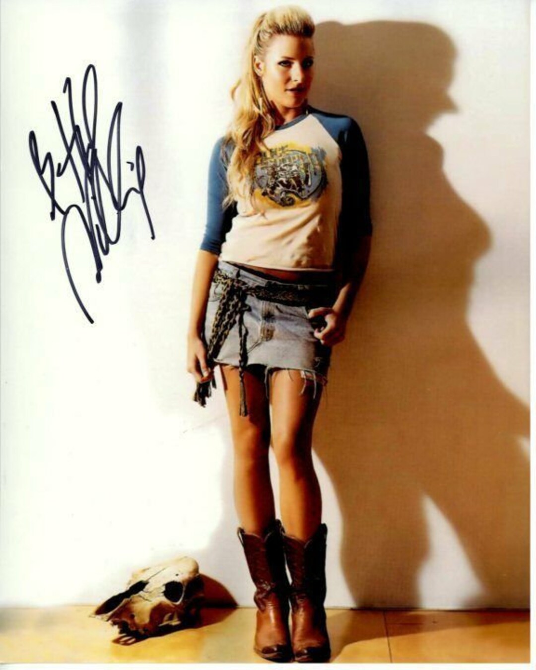 Holly Williams Signed Autographed 8x10 Photo Daughter of Hank Jr. - Etsy