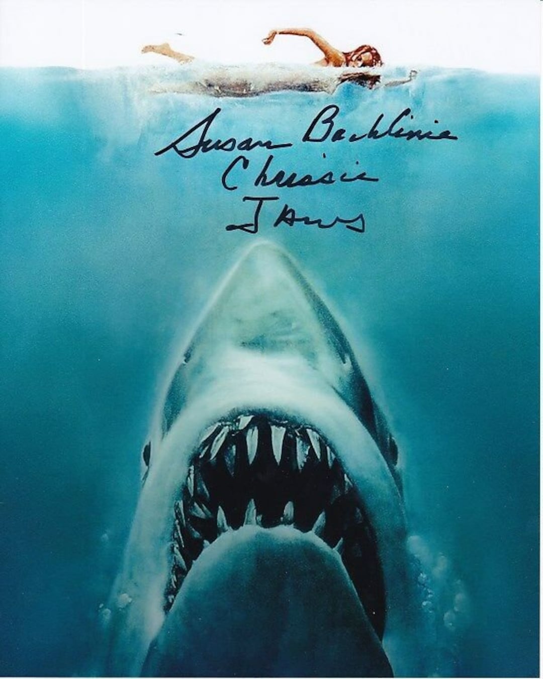 Susan Backlinie Signed Autographed 8x10 Jaws Chrissie Photo - Etsy