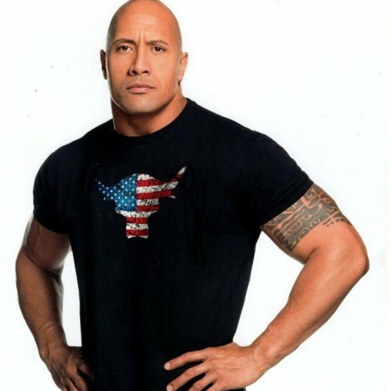 Dwayne Johnson Autograph - Etsy