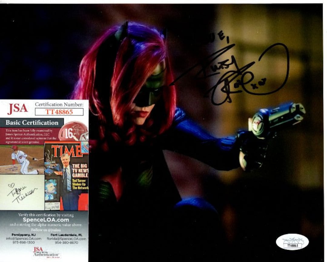 Ruby Rose Signed Autographed 8x10 Batwoman Kate Kane Photo JSA - Etsy