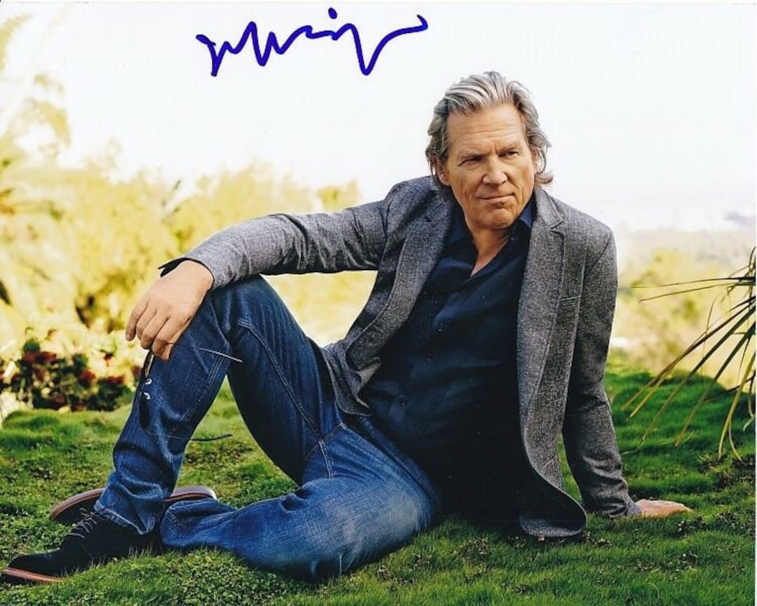 Jeff Bridges Signed Autographed 8x10 Photo - Etsy