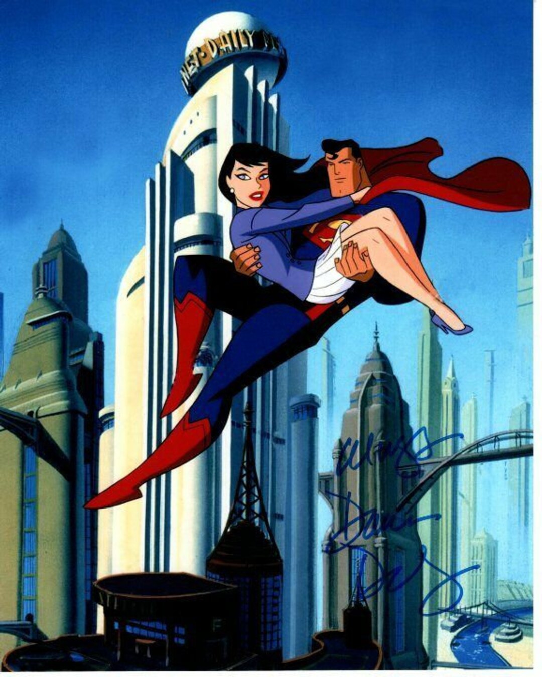 Dana Delany Signed Autographed 8x10 Justice League Superman Lois Lane ...