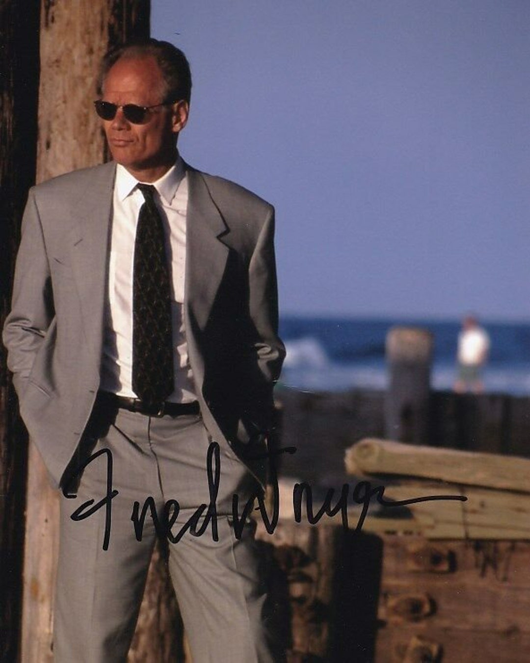 Fred Dryer Signed Autographed 8x10 Hunter Photo - Etsy