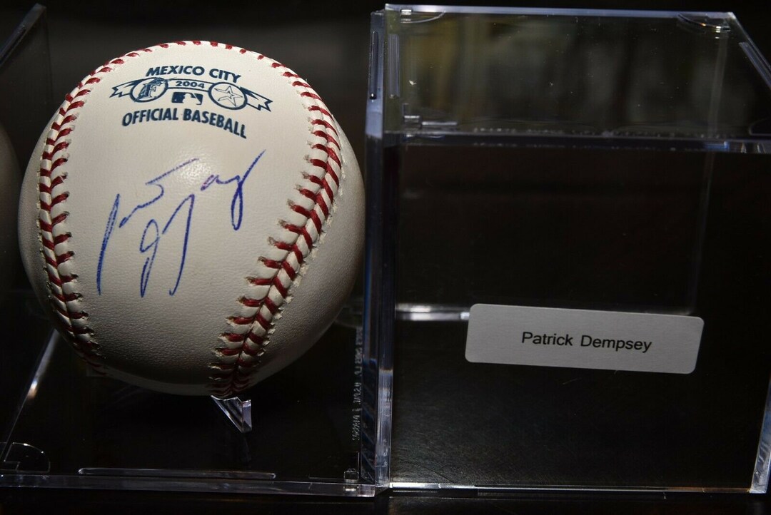 Patrick Dempsey Signed Autographed Rawlings Baseball - Etsy
