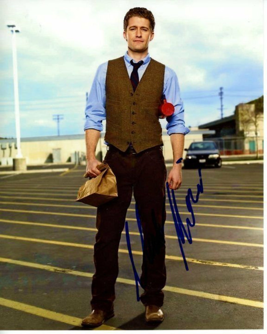 Matthew Morrison Signed Autographed 8x10 Glee Will Schuester Photo - Etsy
