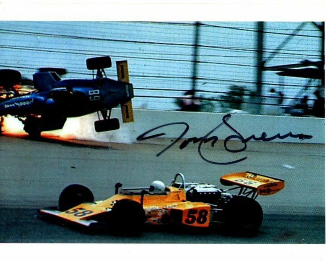 Tom Sneva Signed Autographed 8x10 Indy Photo - Etsy