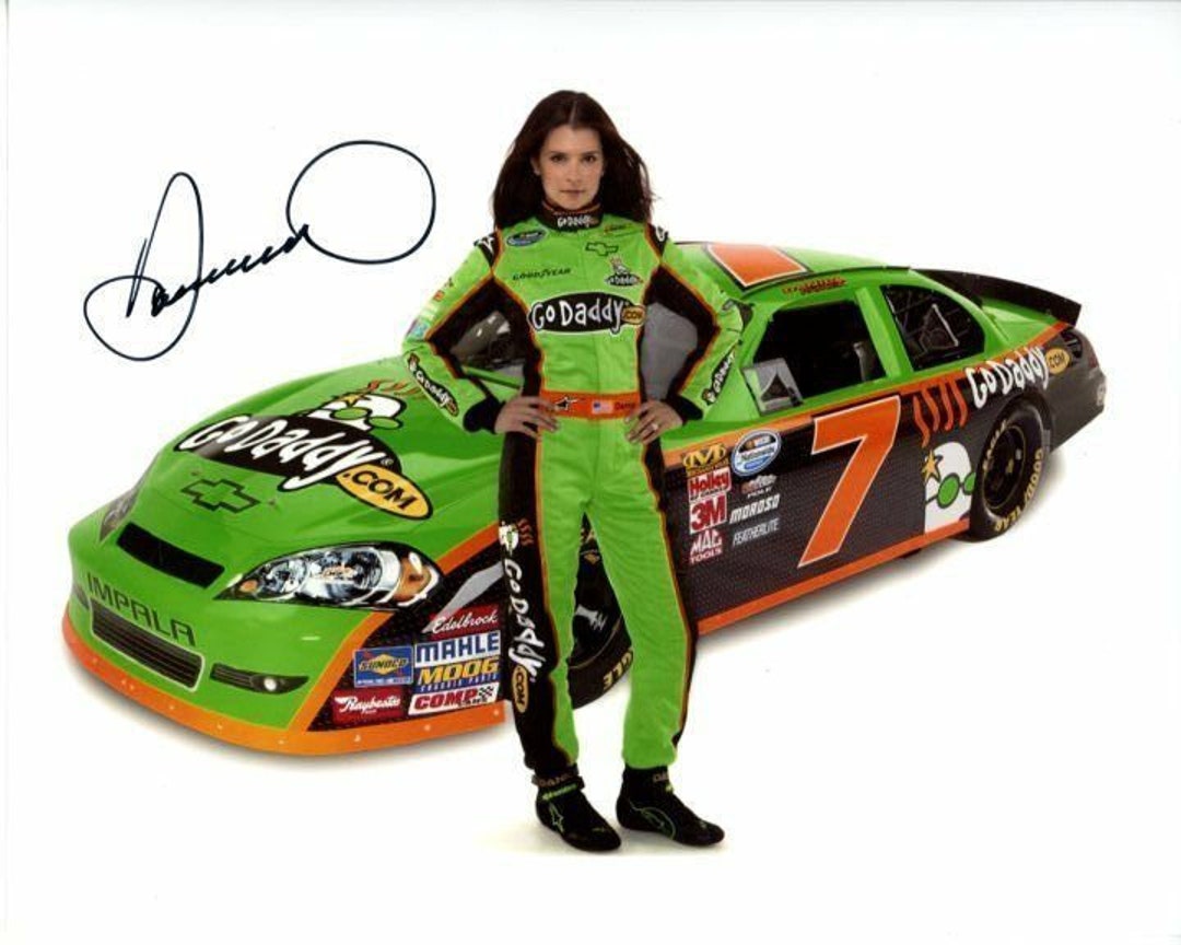 Danica Patrick Signed Autographed 8x10 Nascar Photo - Etsy