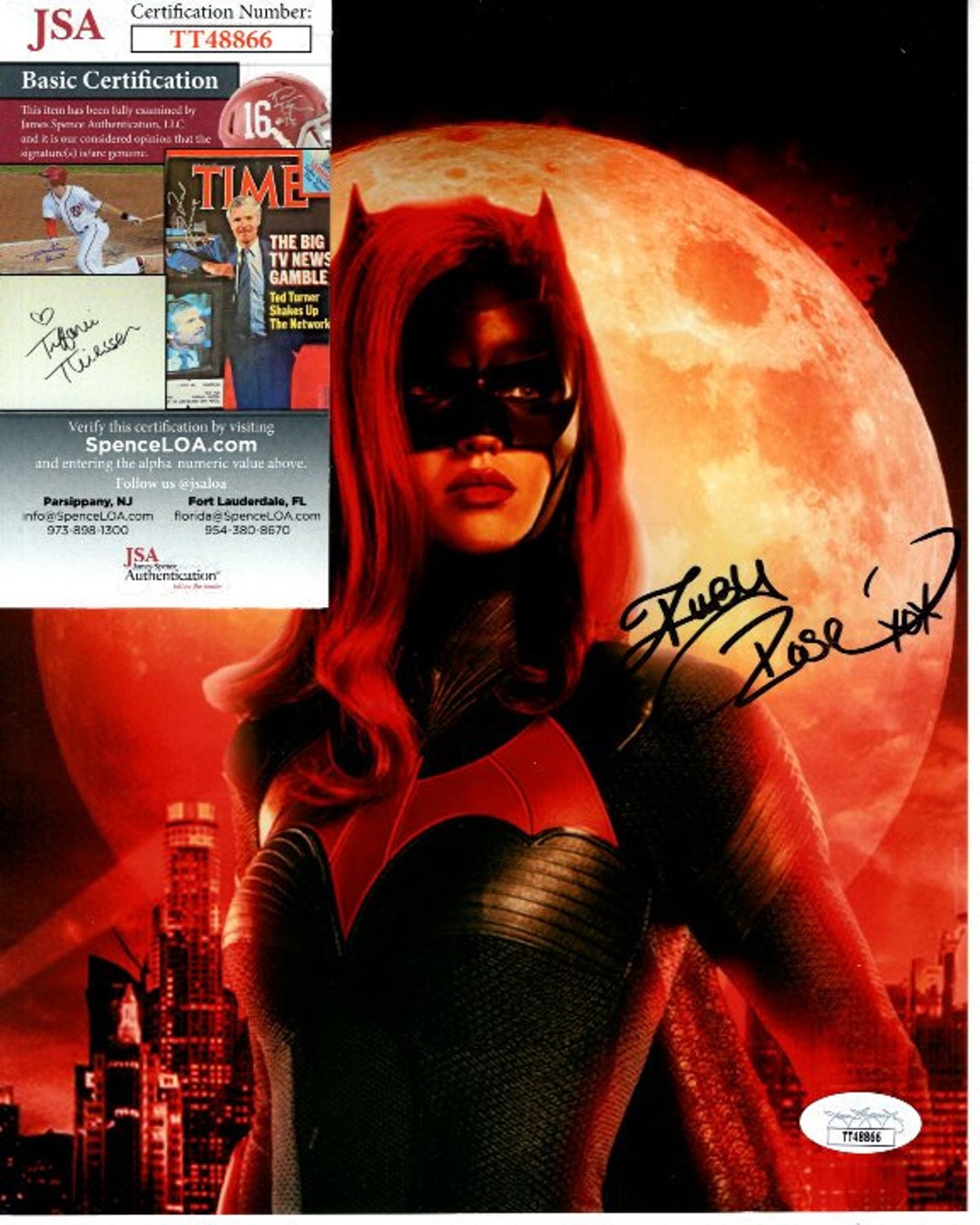 Ruby Rose Signed Autographed 8x10 Batwoman Kate Kane Photo JSA - Etsy