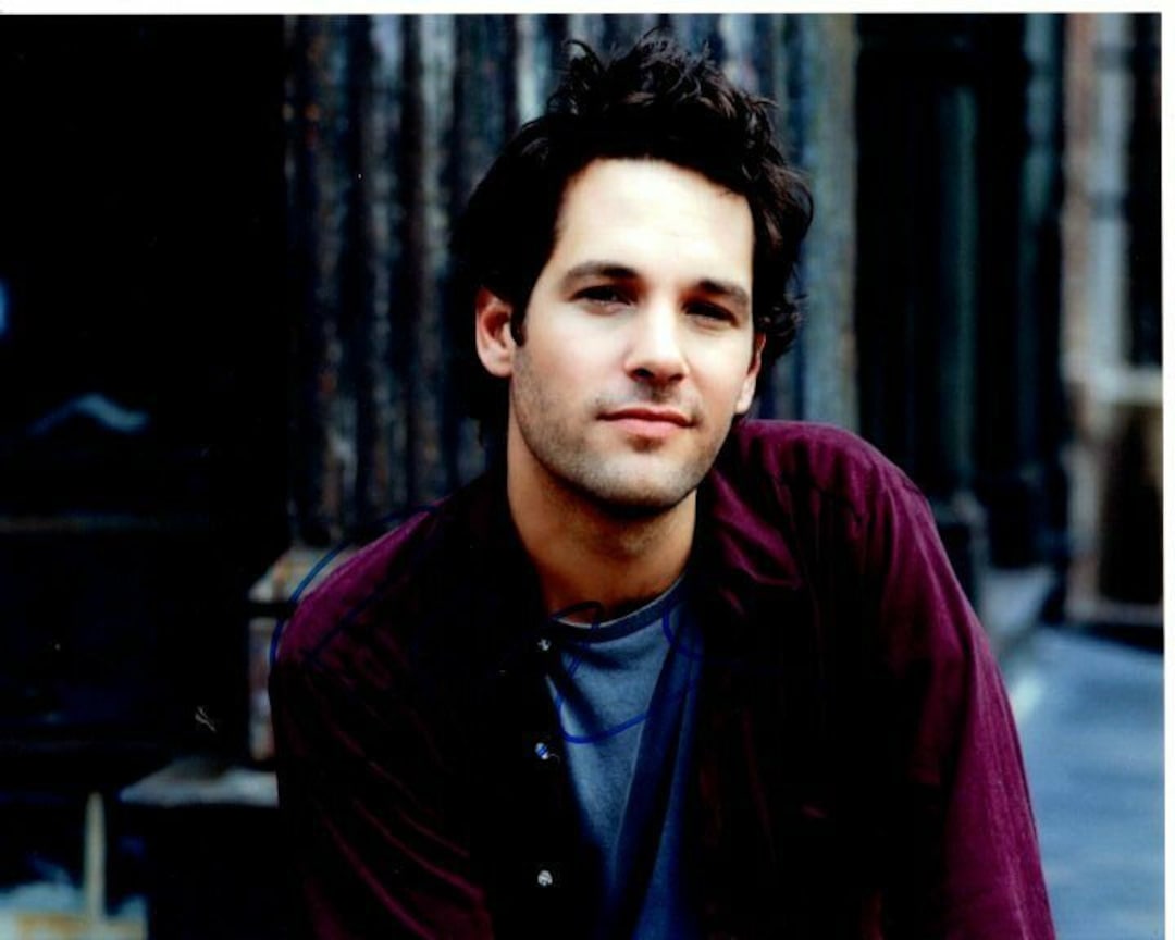 Paul Rudd Signed Autographed 8x10 Photo - Etsy