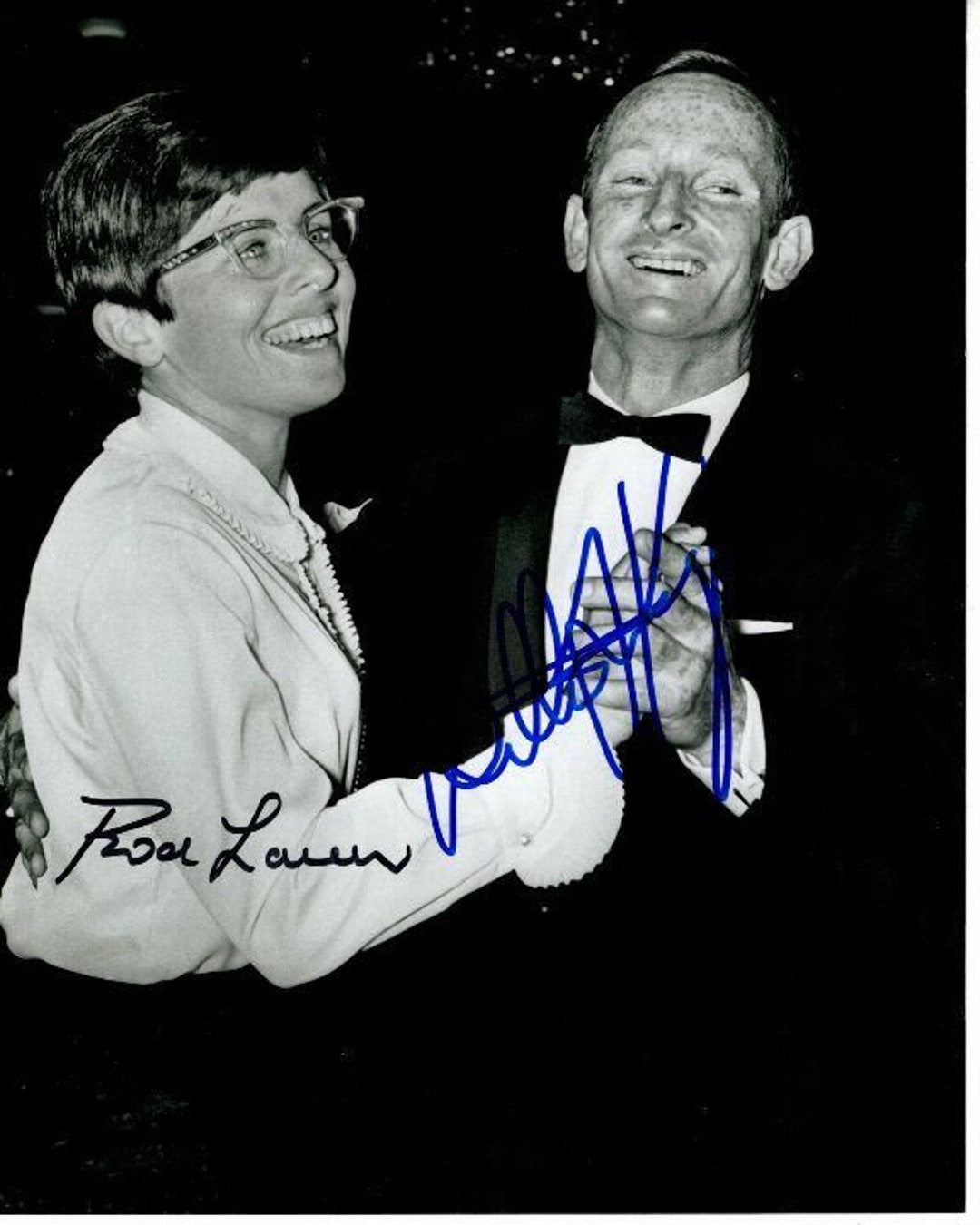 Rod Laver and Billie Jean King Signed Autographed 8x10 Tennis Photo - Etsy