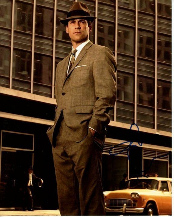 Jon Hamm Signed Autographed 8x10 Donald Draper Mad Men Photo - Etsy