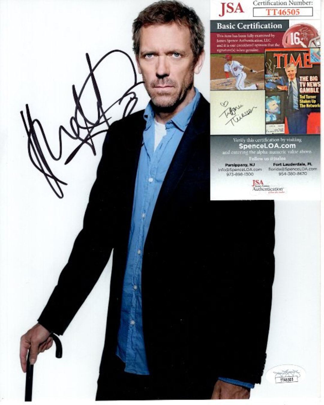 Hugh Laurie Signed Autographed 8x10 House M.D. Greg Photo JSA - Etsy