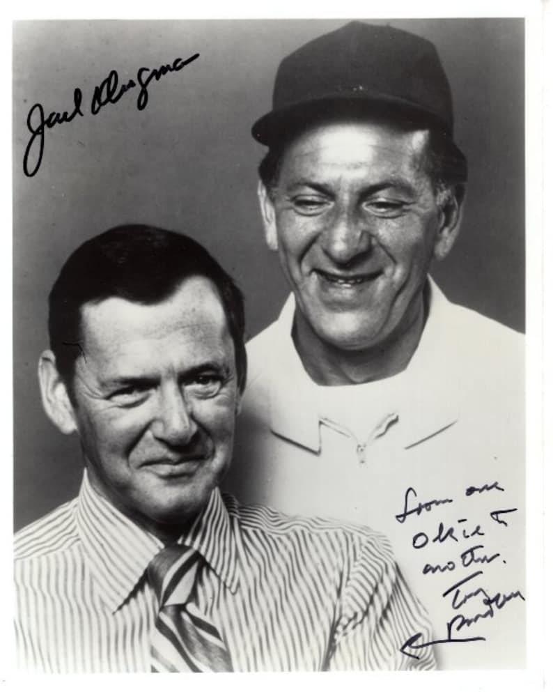Jack Klugman and Tony Randall Signed Autographed 8x10 the Odd Couple Photograph - Etsy