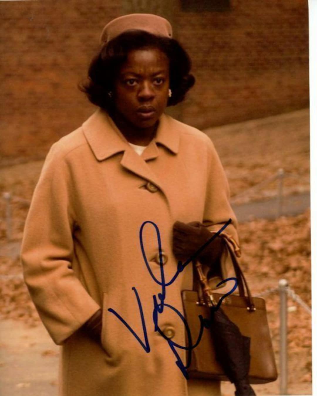 Viola Davis Signed Autographed 8x10 the Help Aibileen Clark Photo - Etsy