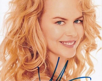 Nicole Kidman 8x10 Signed Autographed Photo W/ COA Bewitched - Etsy