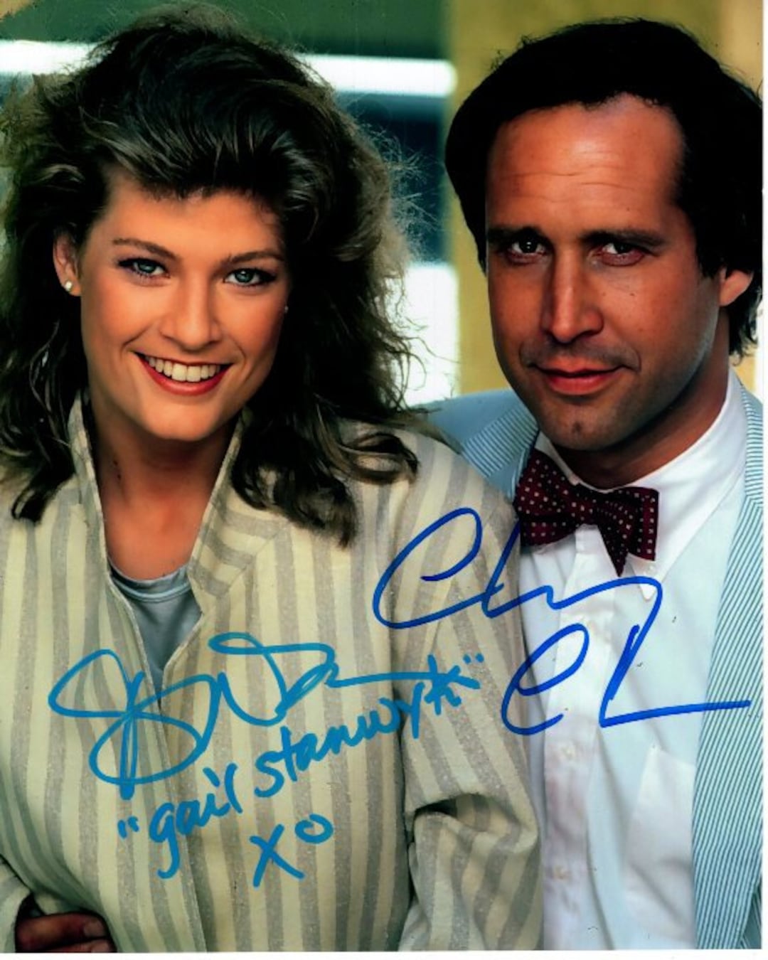Chevy Chase and Dana Wheeler-nicholson Signed Autographed 8x10 Fletch ...