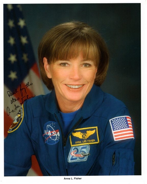 Anna L. Fisher Signed Autographed 8x10 NASA Astronaut Photo - Etsy