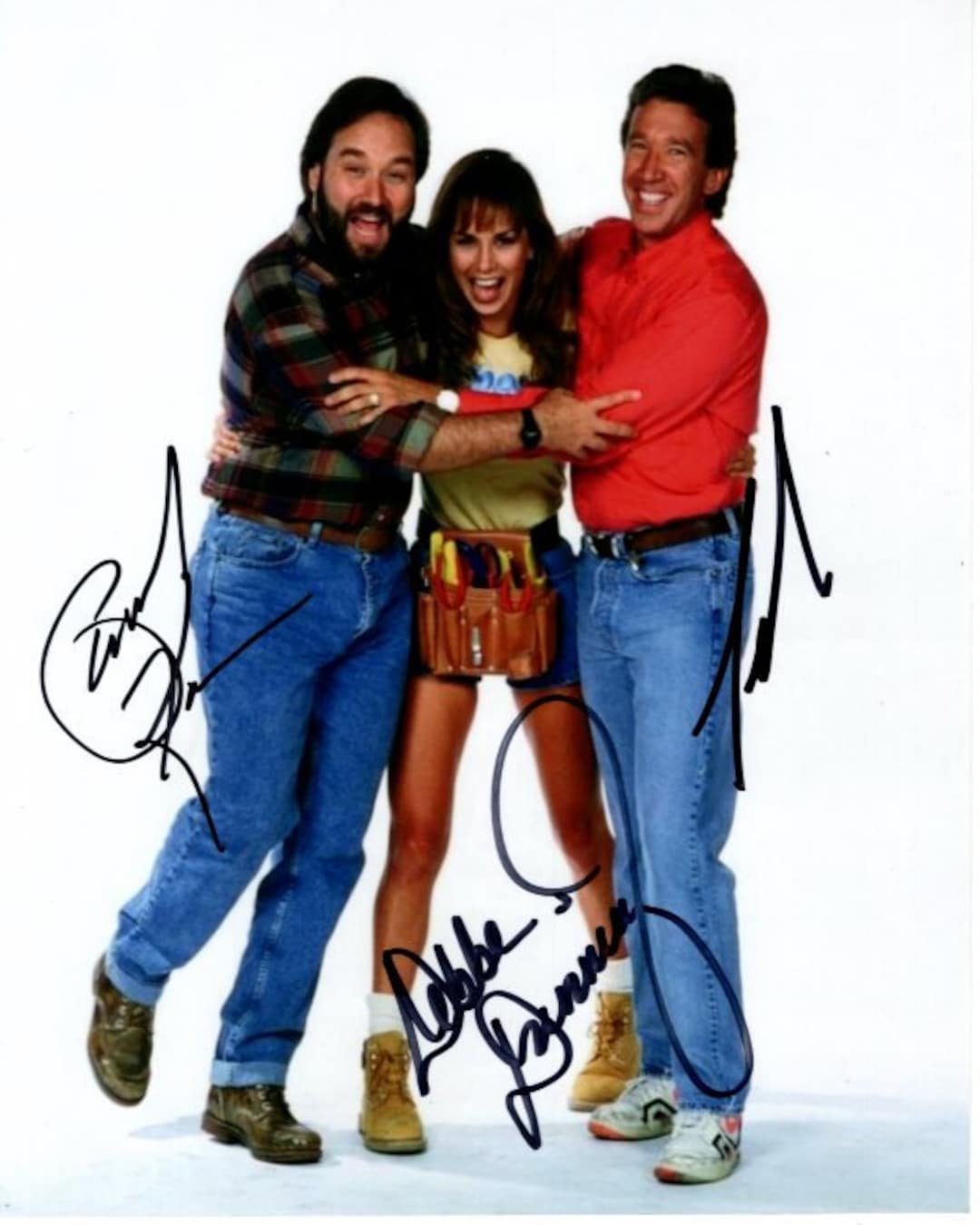 Tim Allen, Richard Karn and Debbe Dunning Signed Autographed 8x10 Home ...
