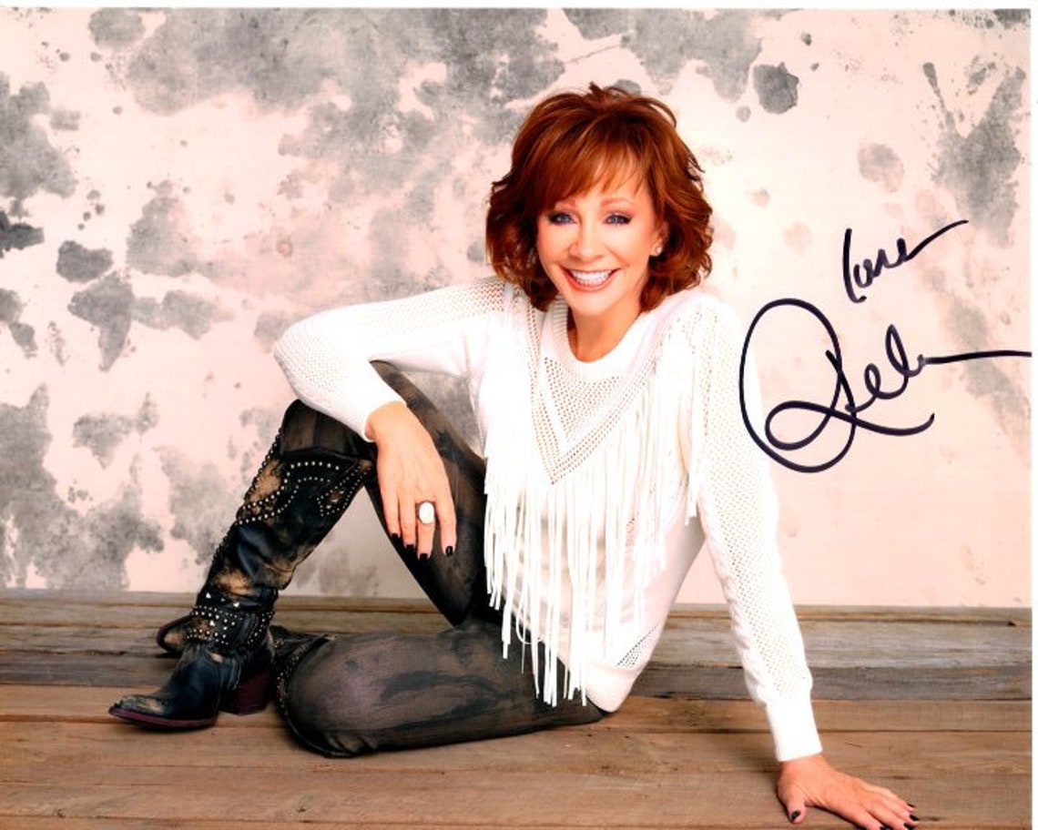 Reba Mcentire Signed Autographed 8x10 Photo - Etsy