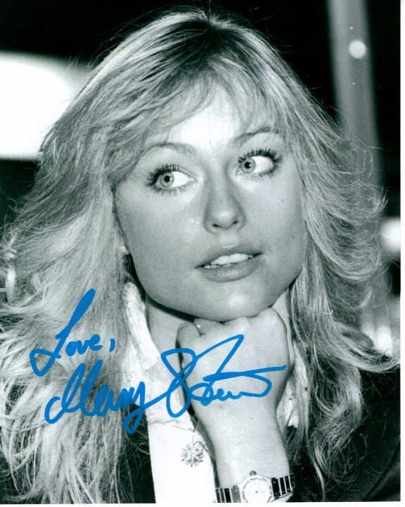 Mary Stavin Signed Autographed 8x10 Photo - Etsy