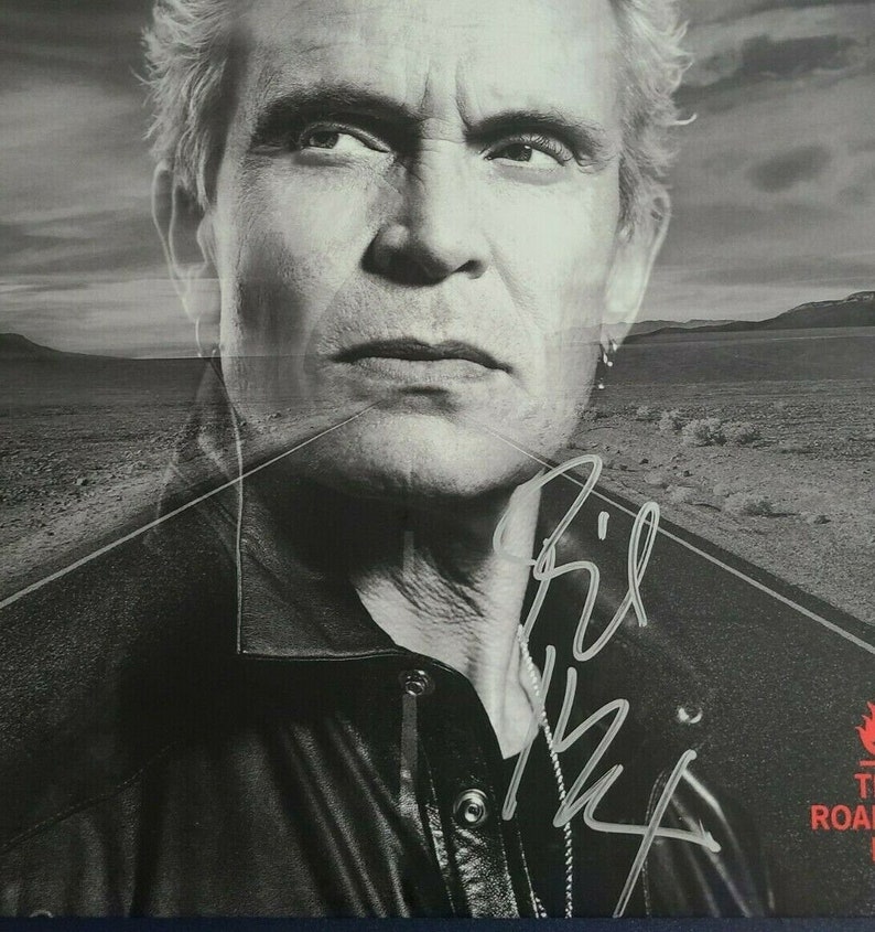 Billy Idol Signed Autographed the Roadside Ep Lp Record Album - Etsy