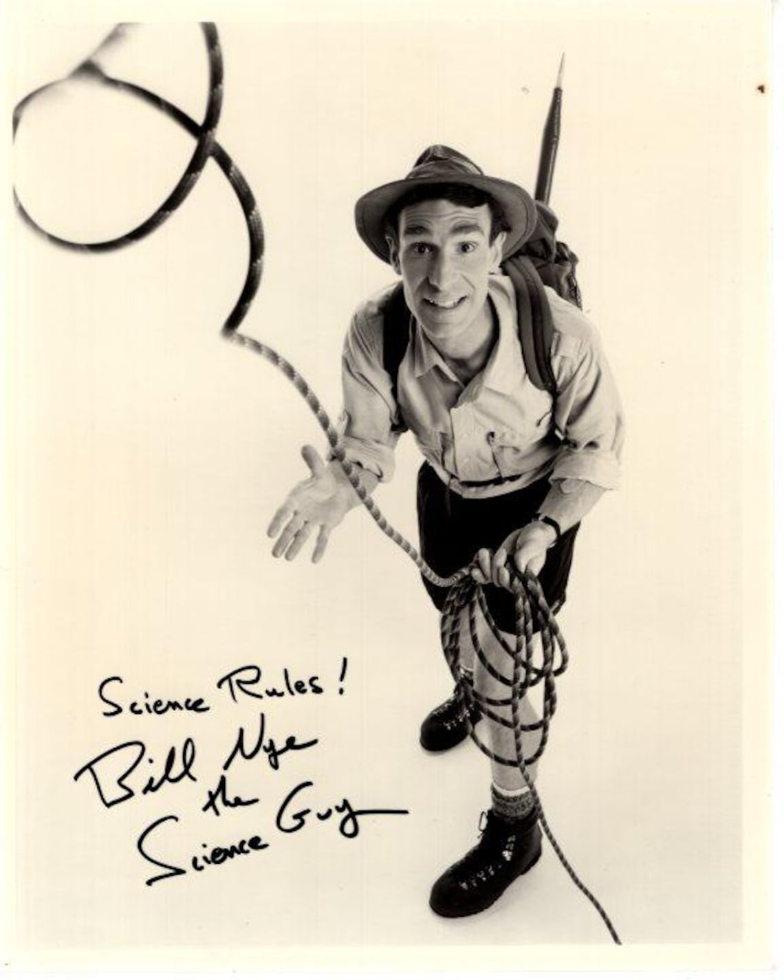 Bill Nye the Science Guy Signed Autographed 8x10 Photo - Etsy