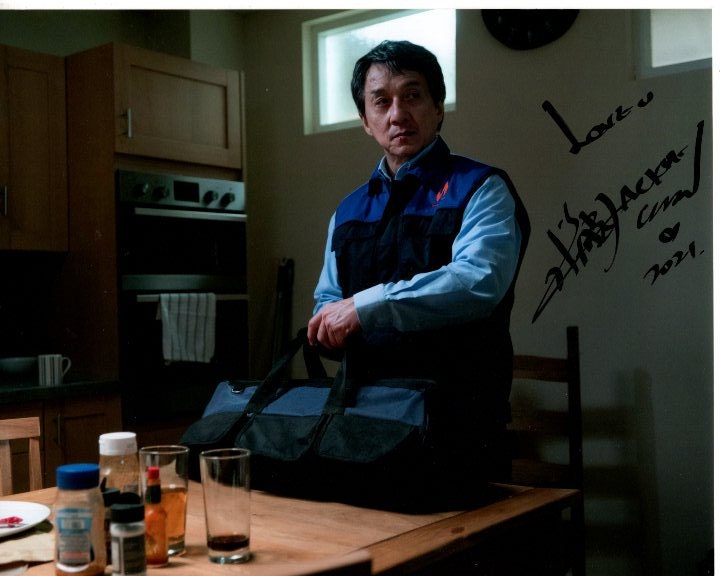 Jackie Chan Signed Autographed 8x10 the Foreigner Photo - Etsy